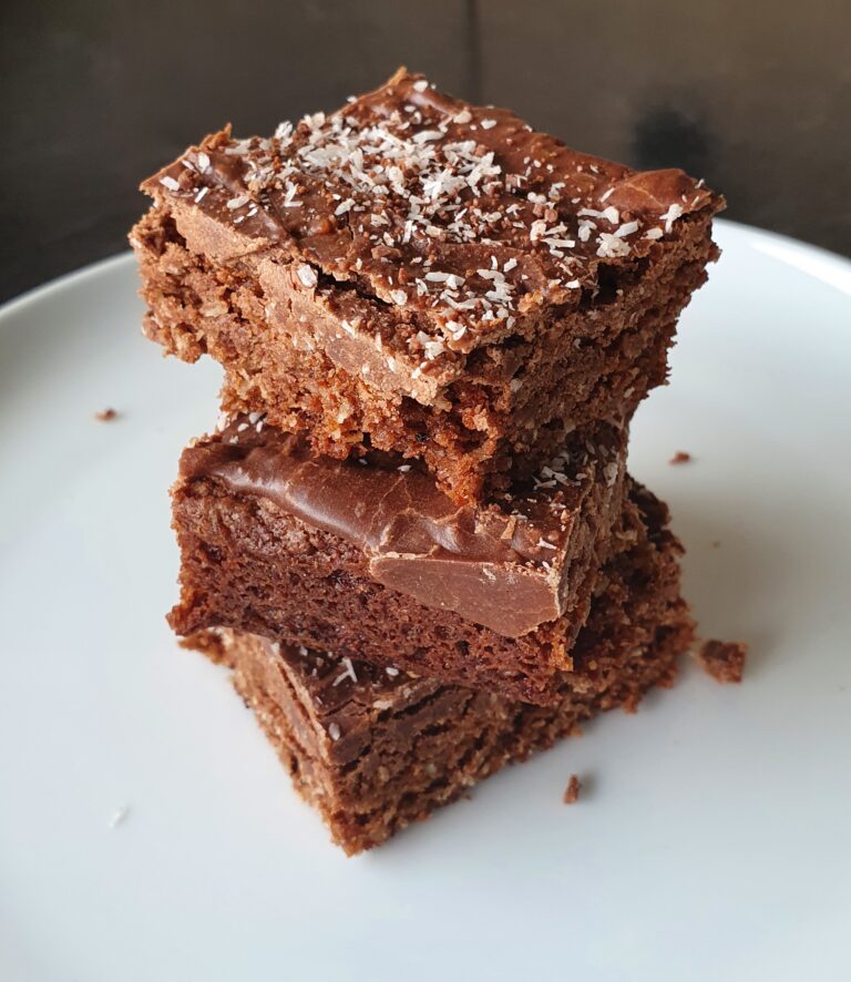 Chocolate Coconut Slice – Kiwibaker